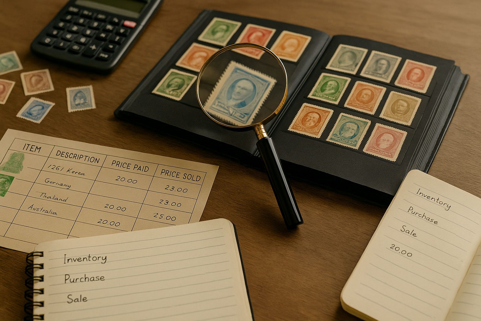 Using Accounting Practices to Manage Your Stamp Collection - West Coast ...